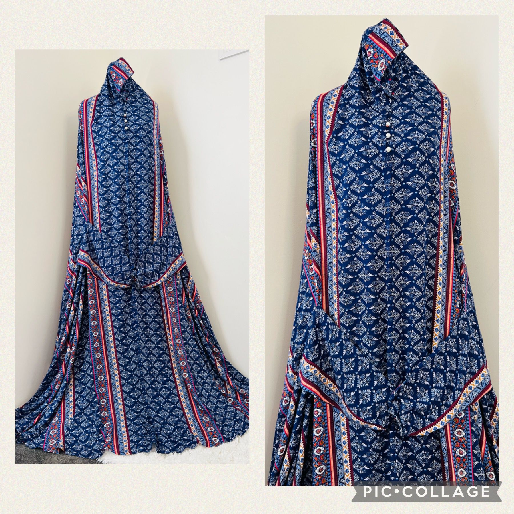 Printed Prayer Long Jilbabs – Hijab Living