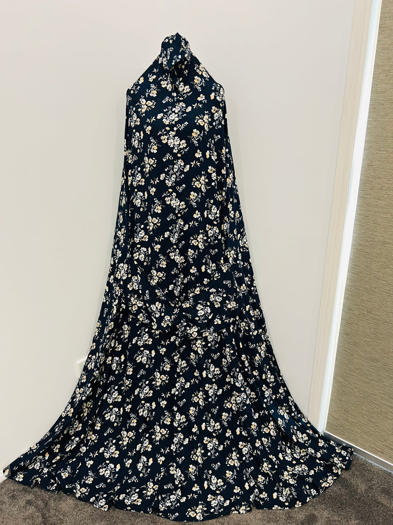 Printed Prayer Long Jilbab – Hijab Living