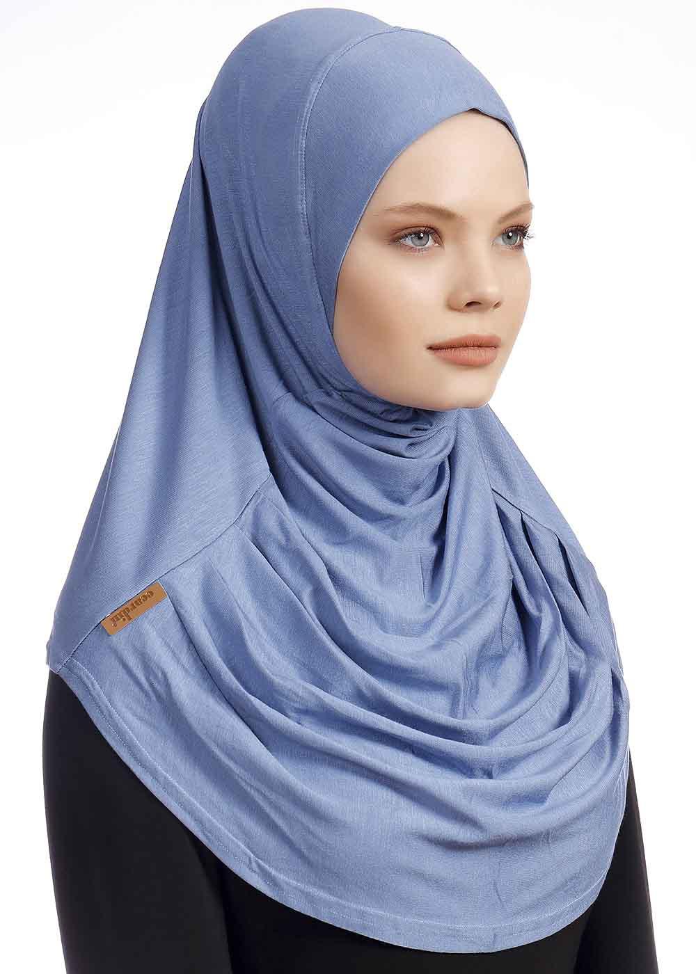 Instant Hijabs - Light Blue – Hijab Living